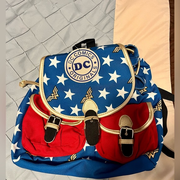 DC Comics | Bags | Nwt Dc Comics Wonder Woman Backpack | Poshmark